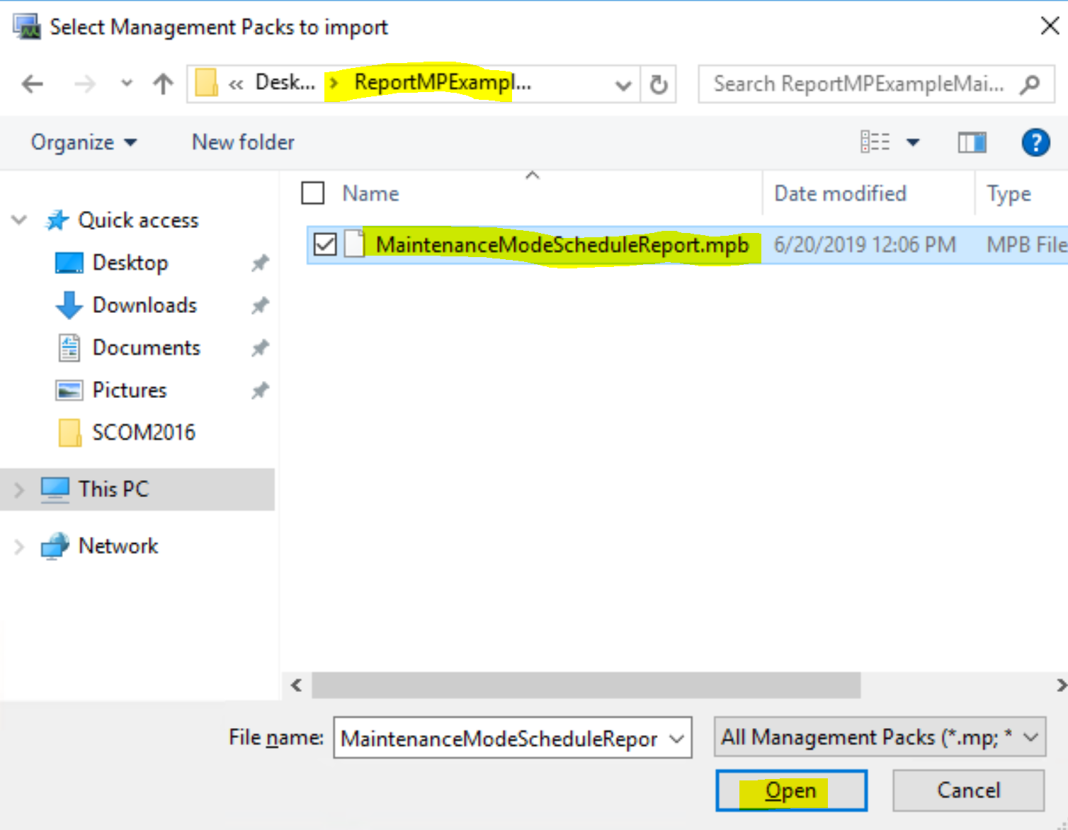 SCOM Maintenance Mode Schedule listing – Mark Manty Blog